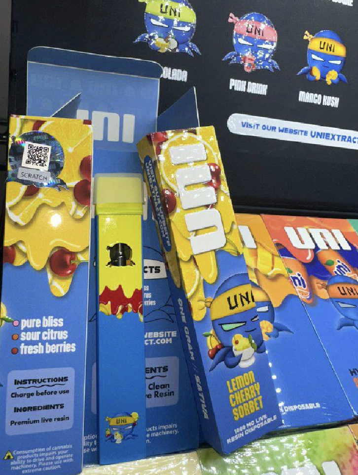 Buy Uni 1G Disposable Online - Uni Extracts Brand